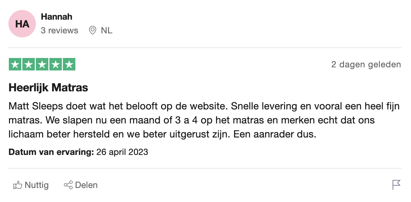 Matt Sleeps boxspring: kenmerken en voor- en nadelen